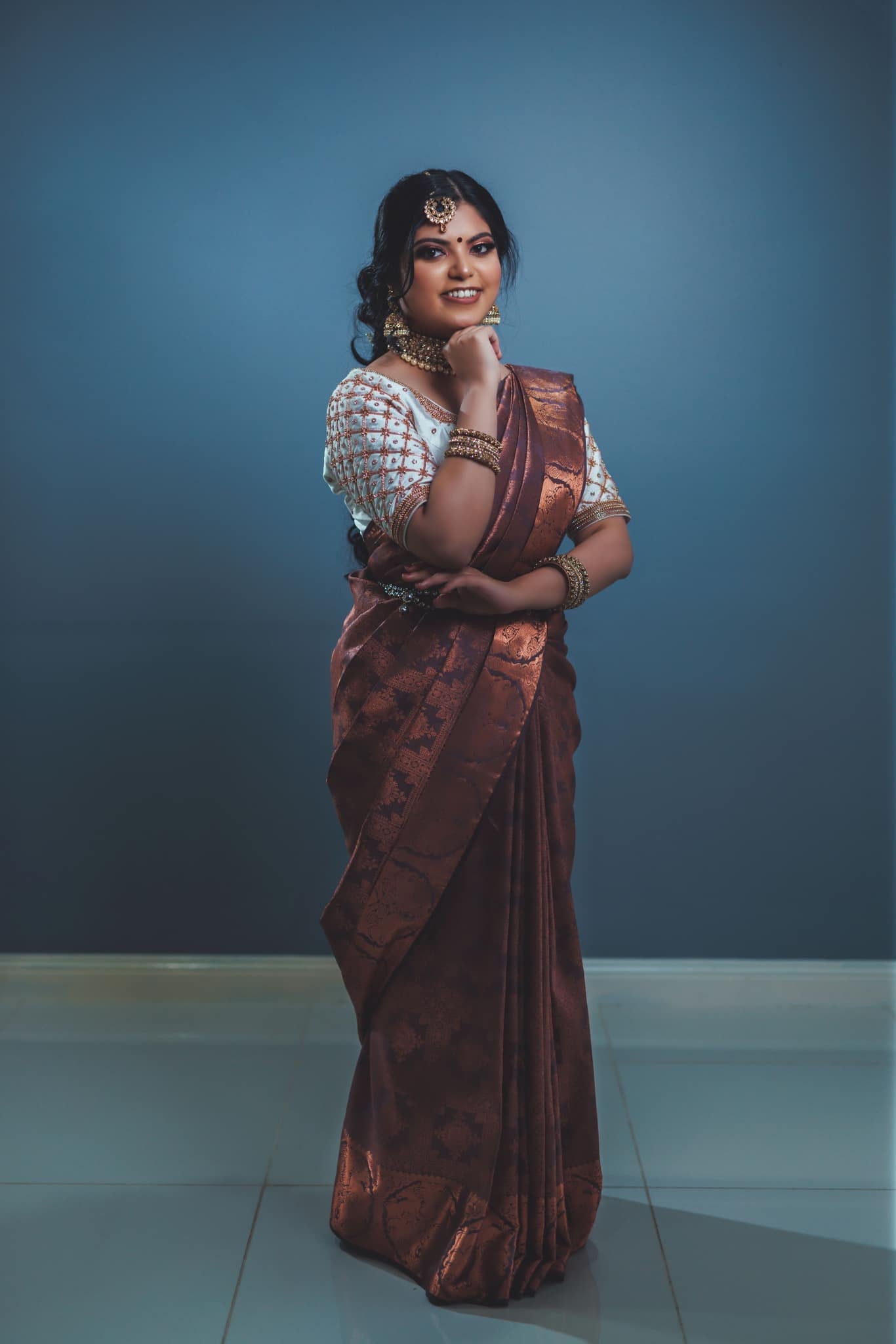 Women Kanichpuram Silk Saree | Kumbam